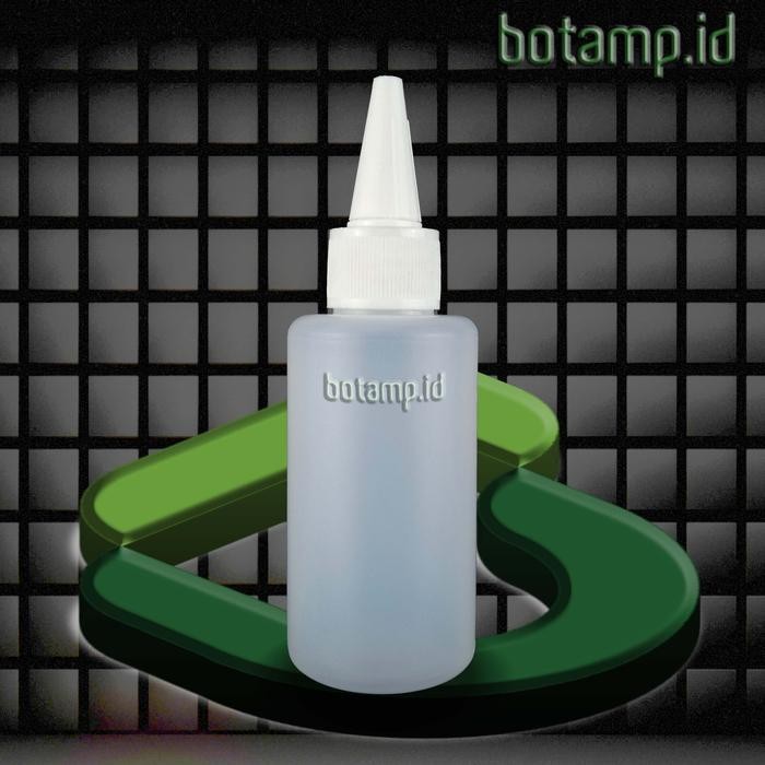 Jual Botol Tinta 100ml Natural Printer Kimia Oli Minyak HDPE Pewarna ...