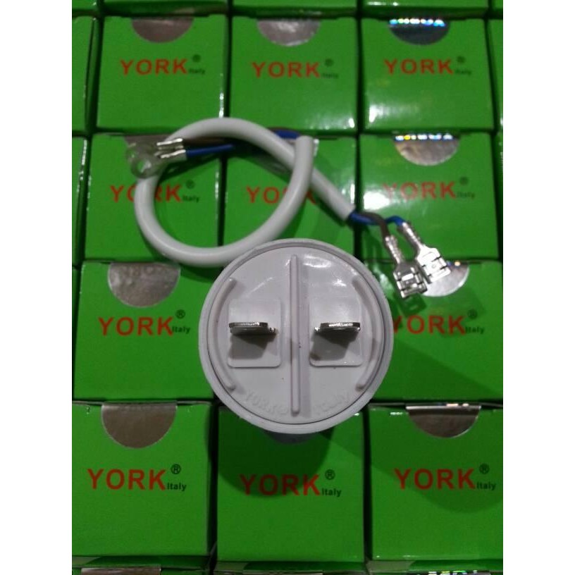 Jual YORK 20 UF - 450V KAPASITOR / CAPACITOR COLOK DAN KABEL (CAPACITOR ...