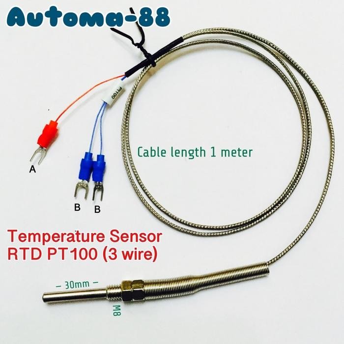 Jual (Allthebest) Temperature sensor suhu Thermocouple RTD PT100 PT-100 ...