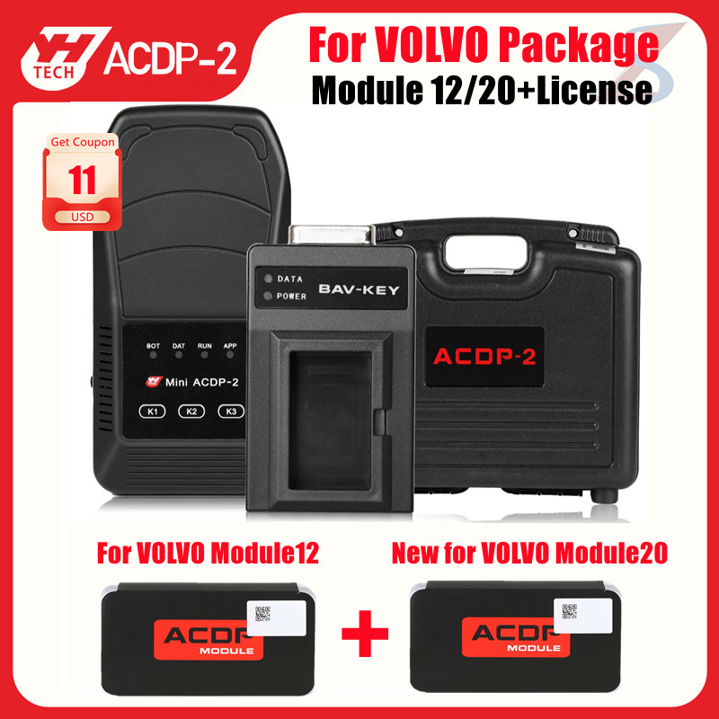 Jual Yanhua Mini ACDP-2 for Volvo IMMO Package Add Keys and All key ...