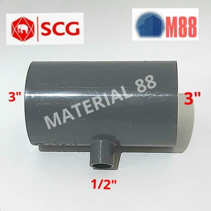 Jual Executive SCG Vlok Tee 3x1/2 AW Reducer PVC 31/2 3 x 1/2 0.5 Te T ...