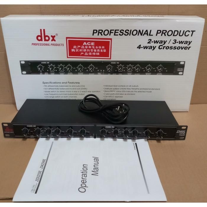 Jual Crosover Dbx 234Xl Baru Grade A Amplifier Mixer | Shopee Indonesia
