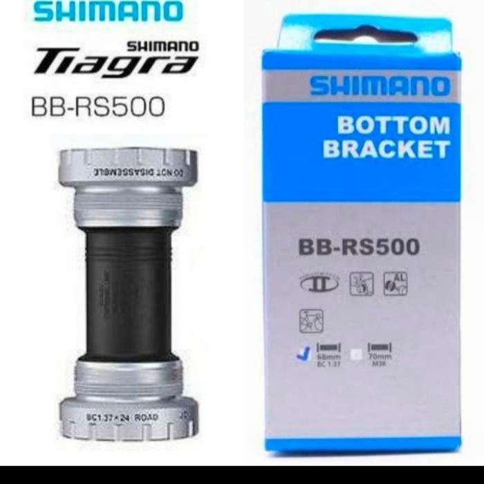 Jual Bb/Bottom Bracket Hollowtech 2/Ht2 Shimano Bb-Rs500 68Mm Sora Tiagra Gratis Ongkir | Shopee ...