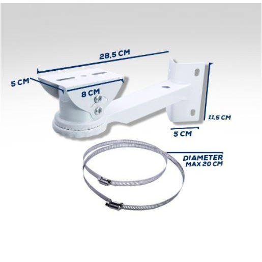 Jual BRACKET / BRAKET CAMERA CCTV TIANG BESI | Shopee Indonesia