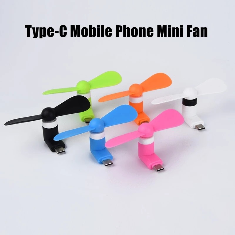 Jual Creative Mini Portable Micro Fan Mobile Phone Mini Fan arging ...