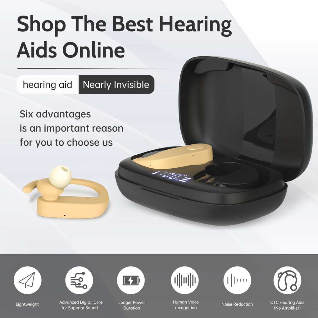 Jual BEST Rechargeable Digital Hearing Aid Itc Ite Invisible Deaf-Aid ...