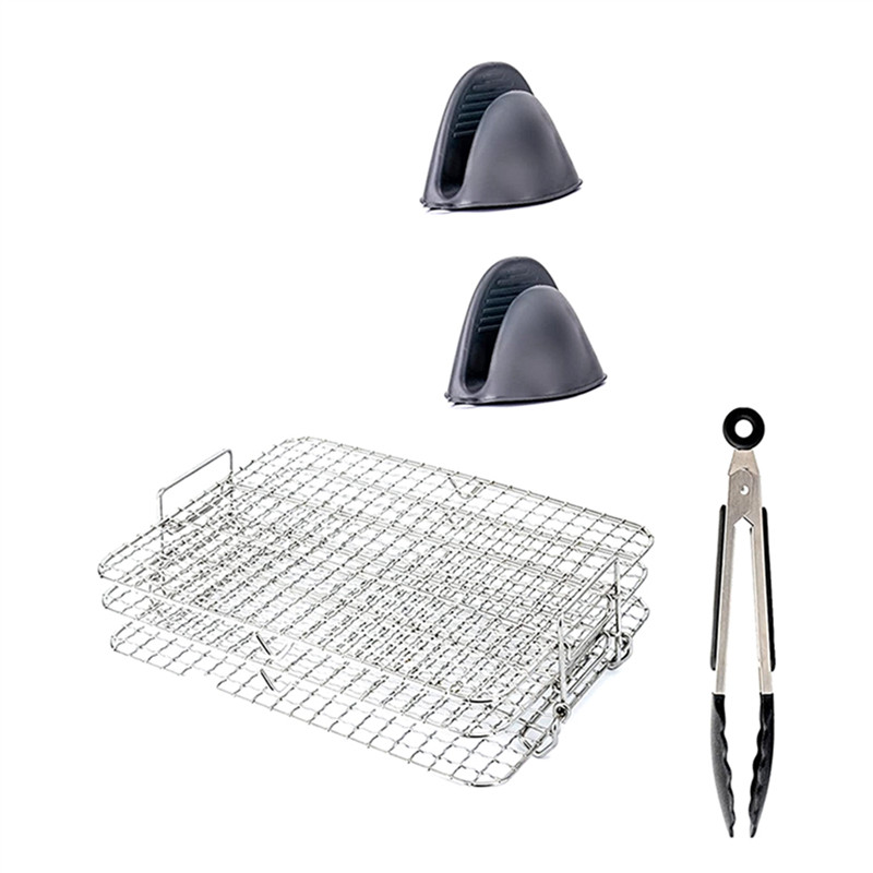 Jual BEST Air Fryer Rack for Ninja Foodi Grill XL Air Fryer, Multi ...