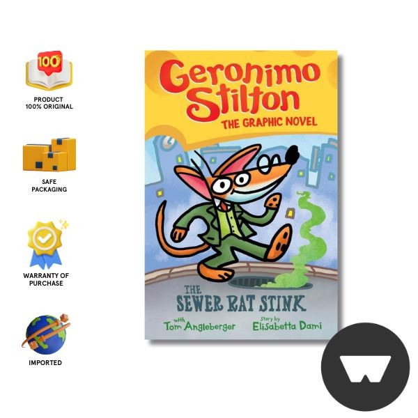 Jual Scholastic - Geronimo Stilton Graphic Novel #01: The Sewer Rat ...