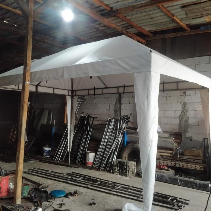 Jual Tenda cafe 3x4 rangka double | Shopee Indonesia