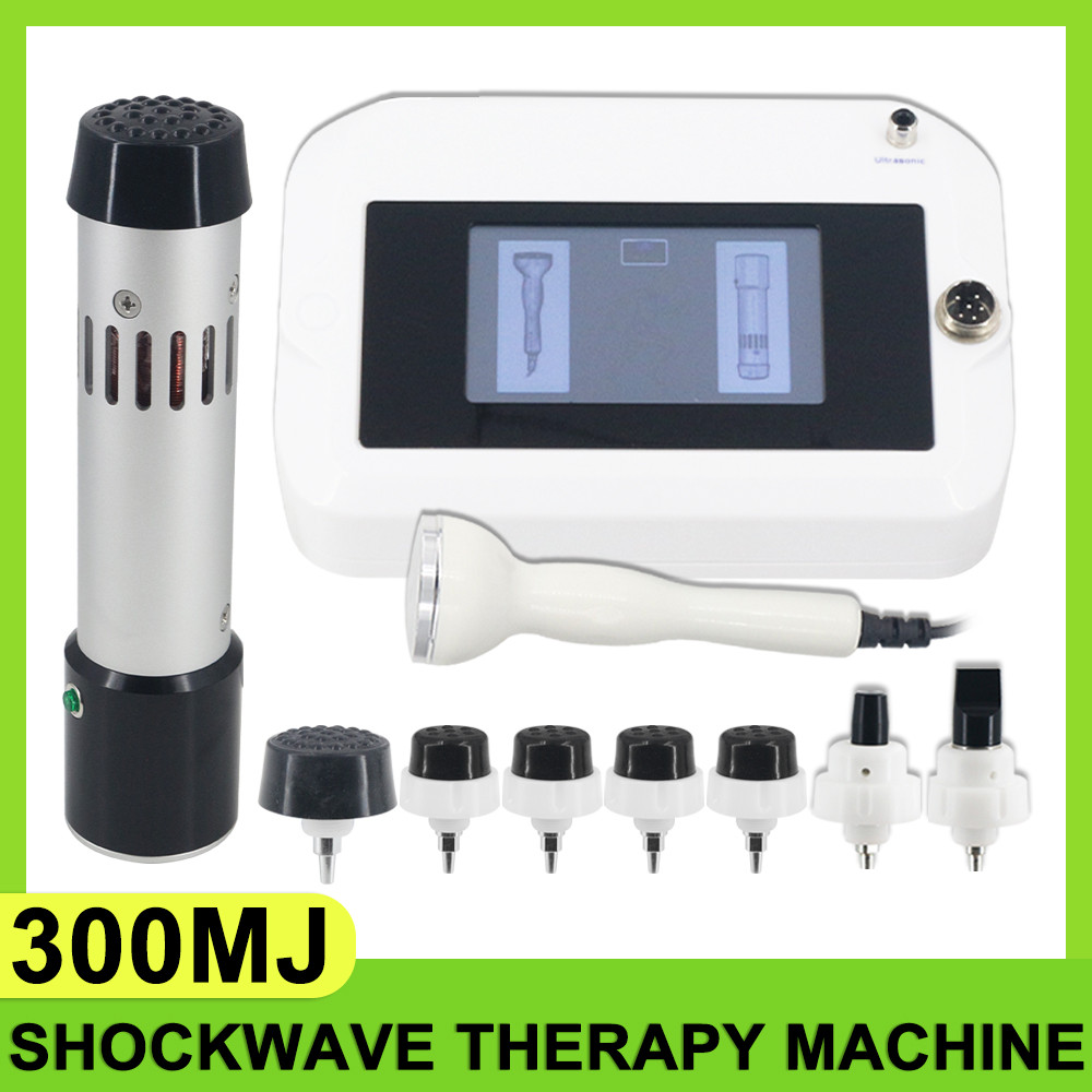 Jual 300MJ Shockwave Therapy Machine ED Treatment Massage Body Massager ...