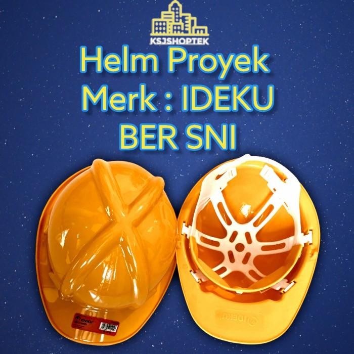 Jual [Allthebest] Helm Proyek Kuning SNI IDEKU SAFETY HELMET ...