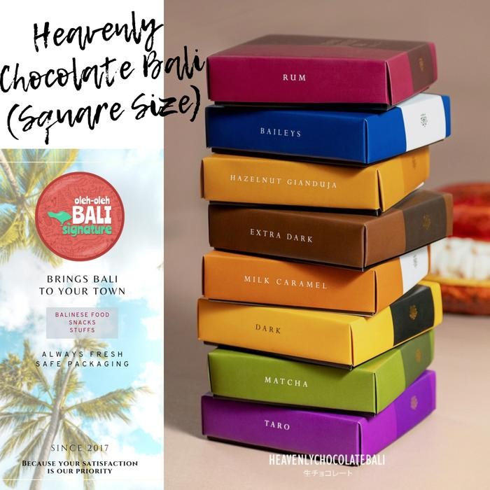 Jual Heavenly Chocolate Bali Square best seller | Shopee Indonesia