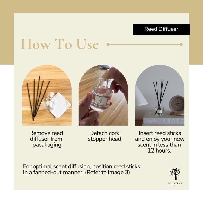 Jual echo Pristine Reed Diffuser Himalayan Tea - 500 ml - Signature ...