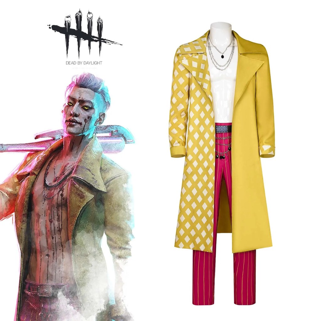 Jual Horror Game Character Cosplay Costume Suit Coat and Pants Set ...