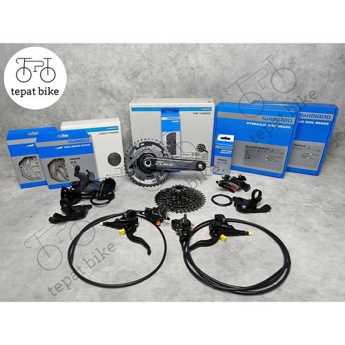 Jual Groupset Shimano Cues U6000 2x10 Speed 40-26t 11-39t 170mm | Shopee Indonesia