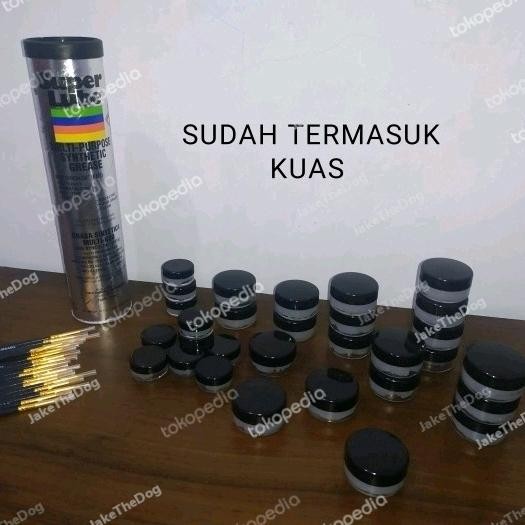 Jual SUPERLUBE SYNTHETIC GREASE 15, 10, 5 GRAM LUBE KEYBOARD + KUAS ...