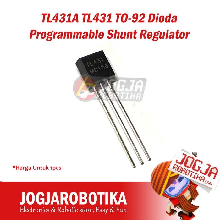 Jual TL431A TL431 TO-92 Dioda Programmable Shunt Regulator * | Shopee Indonesia