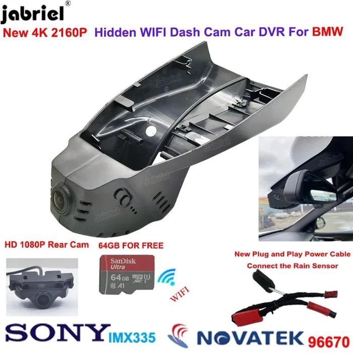Jual 2K 4K Wifi Car Dvr Dash Cam Camera For X6 F16 X5 F15 X4 F26 X3 F25 X1 | Shopee Indonesia