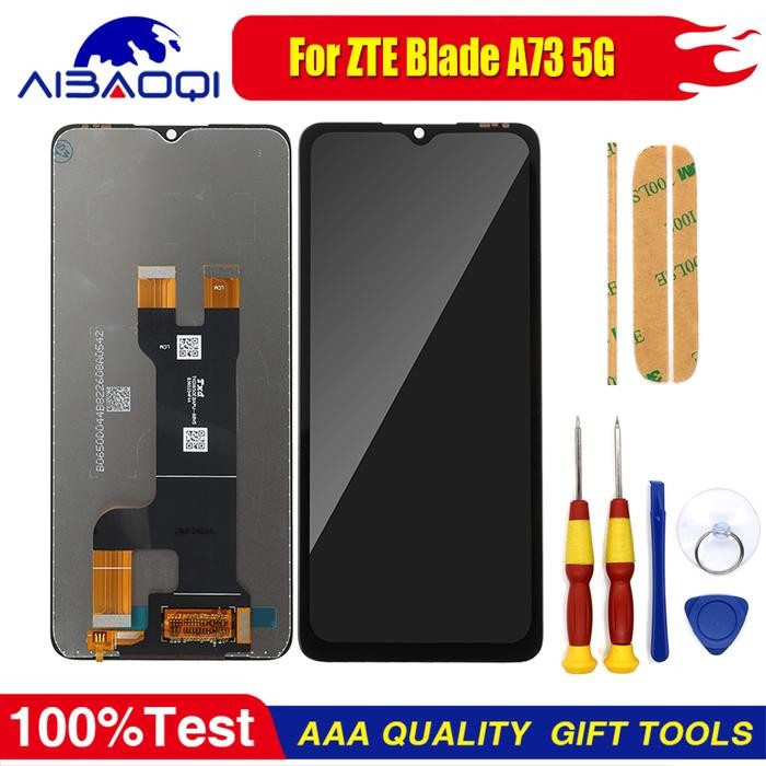 Jual New Original Touch Screen For ZTE Blade A73 5G Phone LCD Display ...