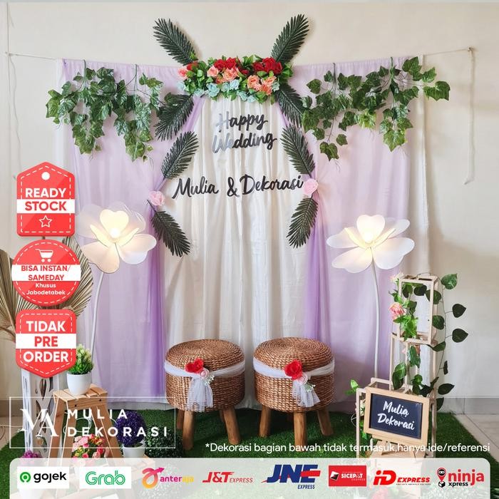 Jual Dekorasi Lamaran Nikahan Syukuran Tasyakuran Khitan Aqiqah ...
