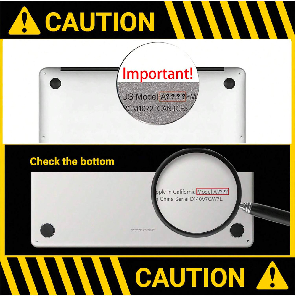 Jual Silicone Keyboard Cover for all MacBook Air/Pro 13",14"15"16 inch ...