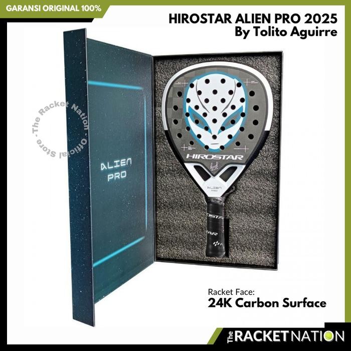 Jual Hirostar Tolito Aguirre Alien Pro 2025 Racket Raket Padel Hirostar ...