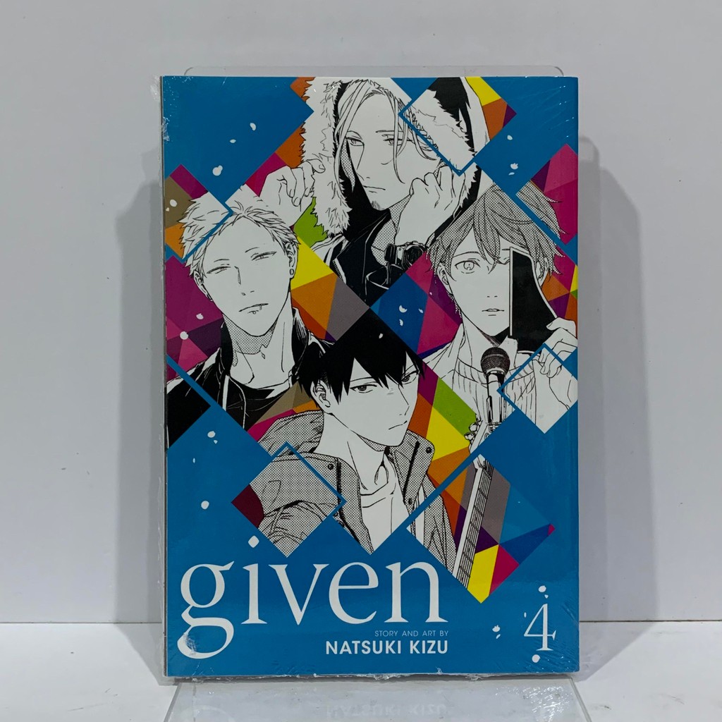 Jual Given vol 4 Natsuki Kizu SuBLime Manga Komik English | Shopee Indonesia
