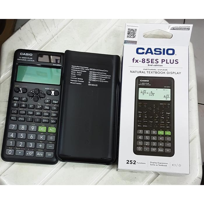 Jual Casio Calculator Scientific FX 85 ES PLUS | Shopee Indonesia