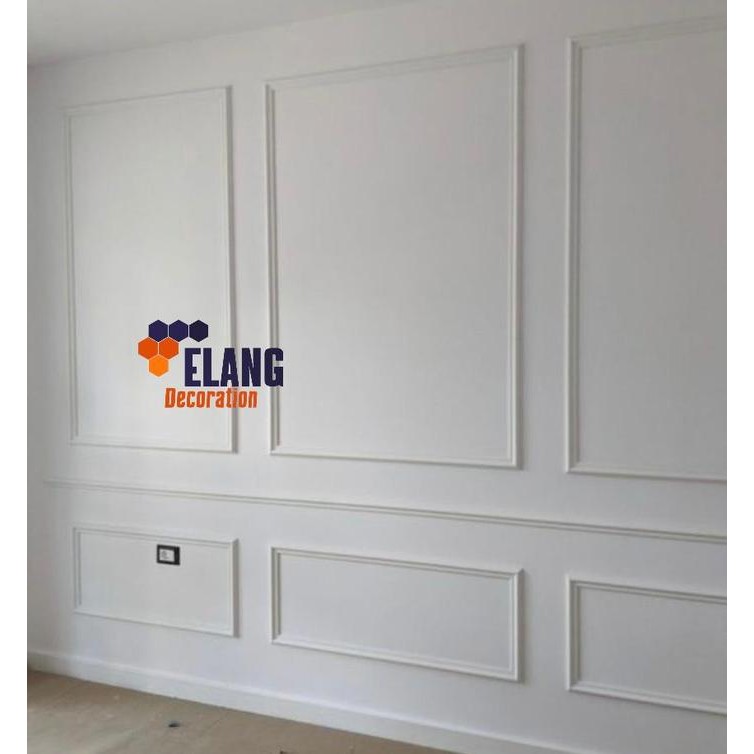Jual List Profil Dinding Wall Moulding HARGA/ 2 METER Warna Natural ...