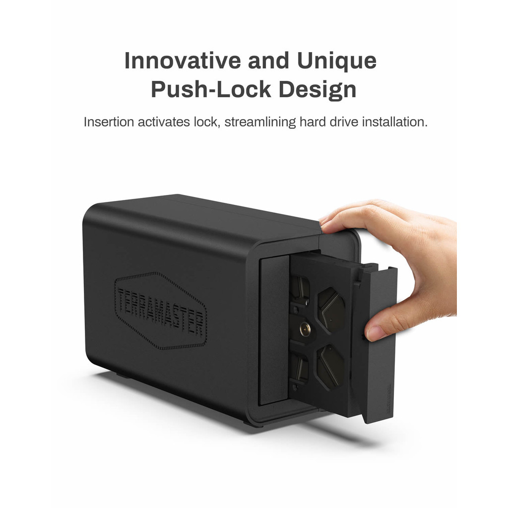 Jual TERRAMASTER F2-424 NAS Storage 2Bay - Quad-Core, 8GB, 2.5GbE Port ...