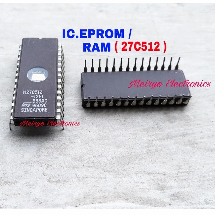 Jual IC EPROM 27C512 ( ic Dip Ram / Eprom 27 C 512 ) | Shopee Indonesia