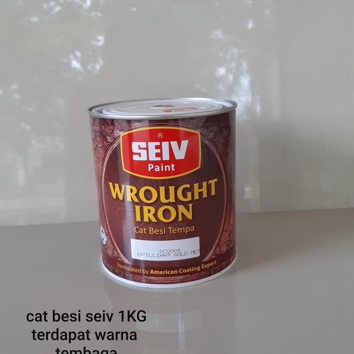 Jual Cat Seiv Emas 1Kg , Cat Besi Emas Seiv 1Kg #Gratisongkir | Shopee ...