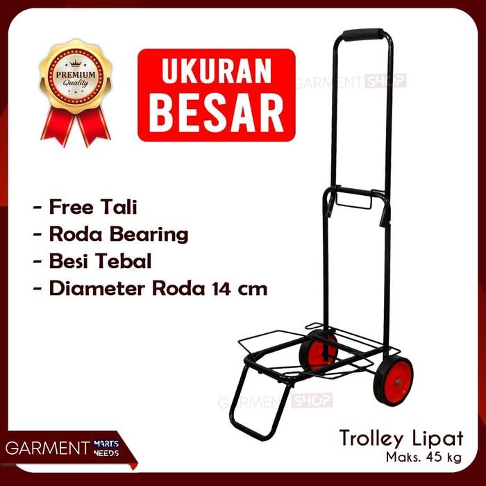 Jual Troley Troli Lipat Bawa Aqua Galon dan Gas Trolley Barang BESAR 45 ...