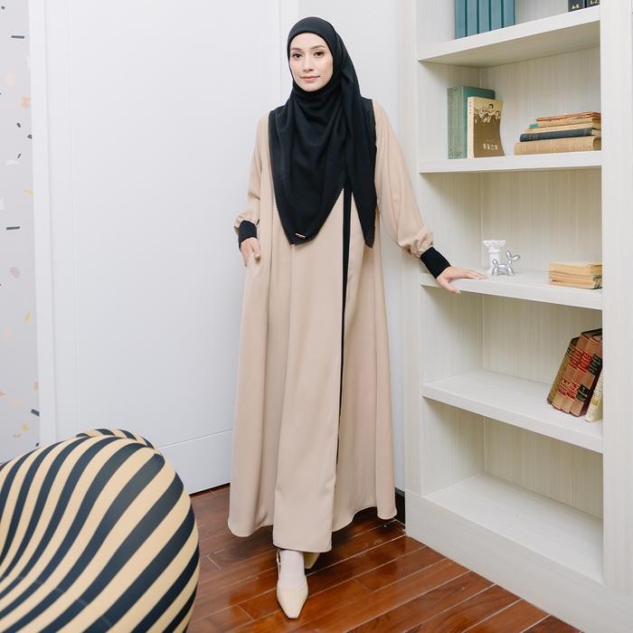 Jual Lozy Hijab - Saraya Abaya Dress (Abaya Gamis Dress Polos Haji dan Umrah) | Shopee Indonesia