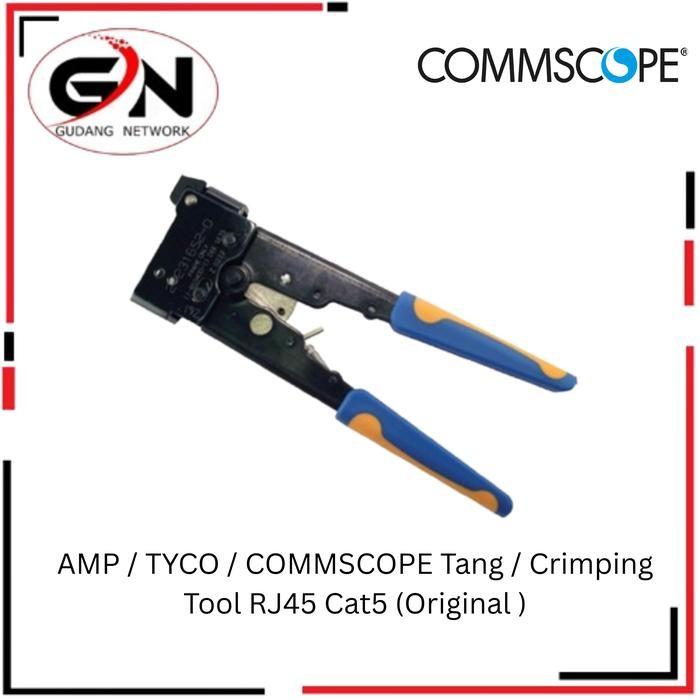 Jual Amp / Tyco / Commscope Tang / Crimping Tool Rj45 Cat5 (Original ...