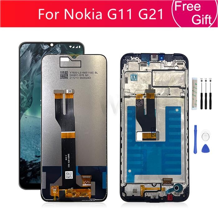 Jual Screen For Nokia G11 LCD Display For Nokia G21 Touch Screen With ...