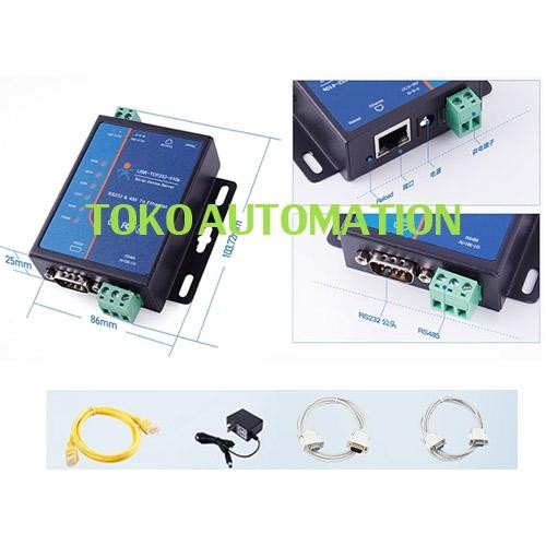 Jual CSIV Rs232 Rs485 To Tcp Ip Serial Ethernet To Modbus Gateway ...