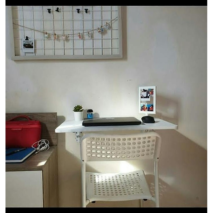 Jual Murah Premium Meja Lipat Dinding Rak Papan Gantung Ambalan Laptop ...