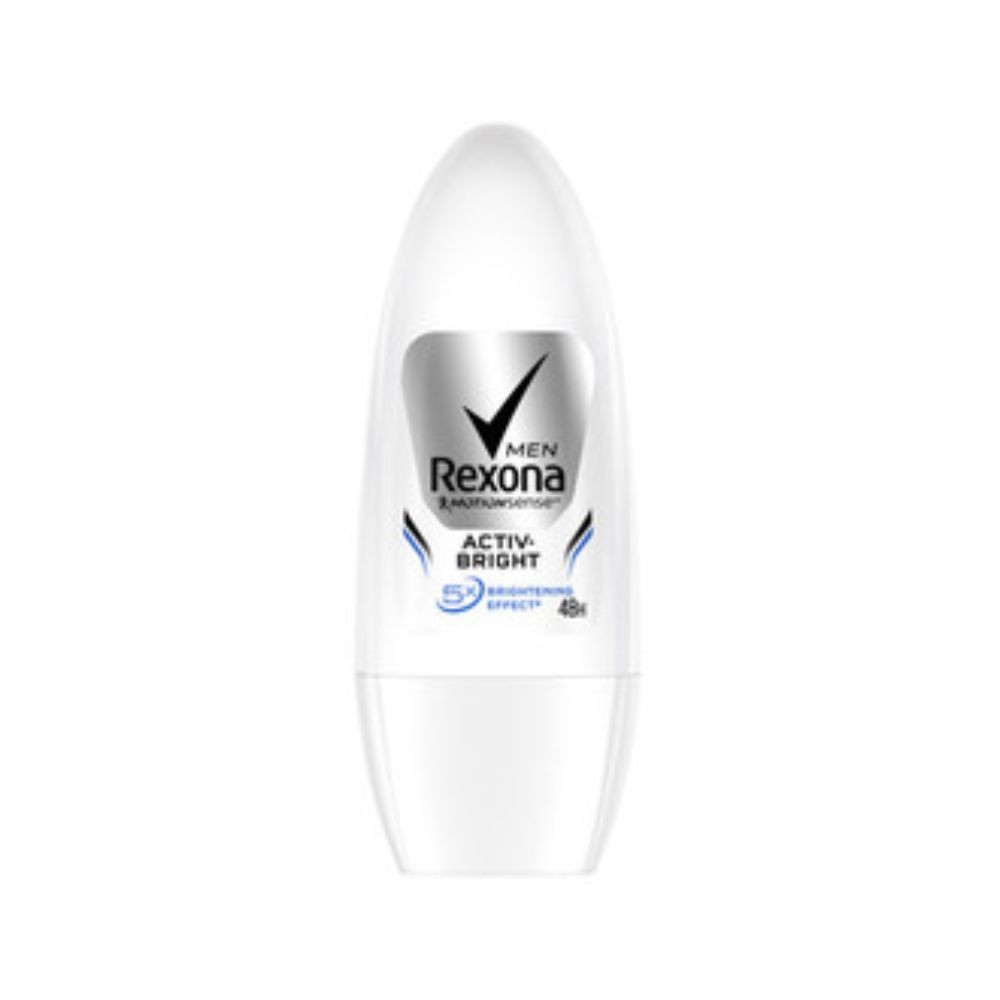Jual Rexona Deodorant Roll On For Men Activ White 50 ml | Shopee Indonesia