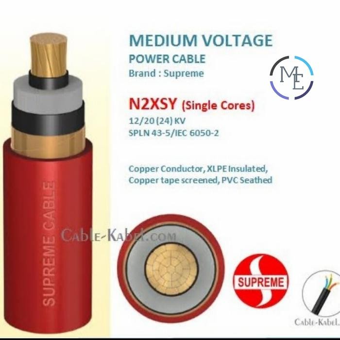 Jual kabel N2XSY 1x70mm supreme kabel TM 12/20kv | Shopee Indonesia