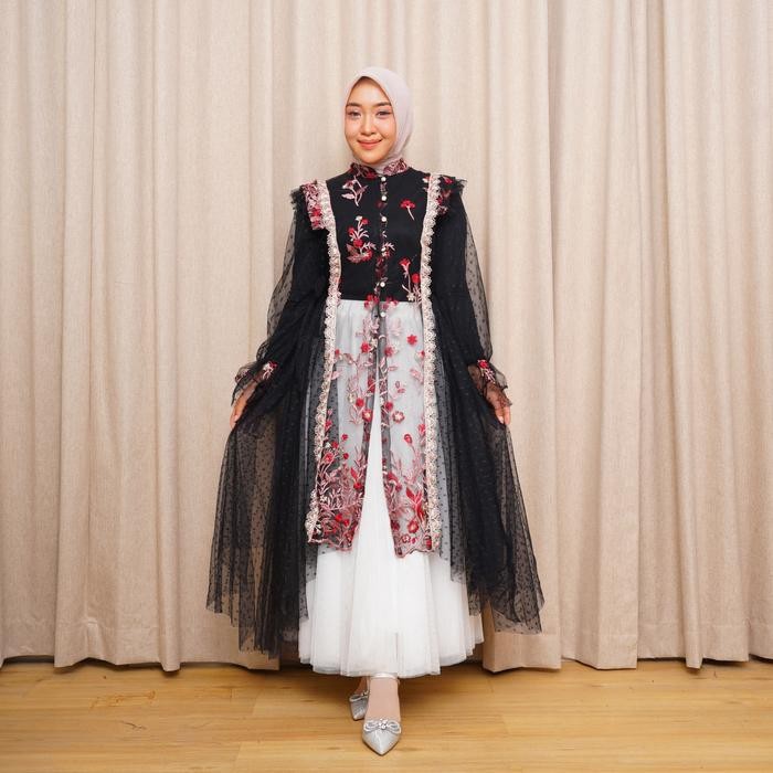 Jual 6H27 Perfectu Official Yara Outer Lebaran Brukat Simple Elegant ...