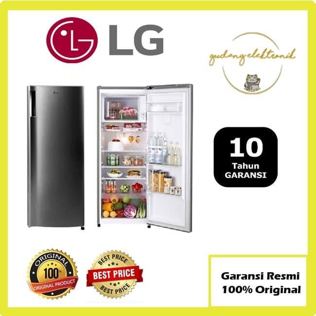 Jual Lemari Es 1 Pintu Lg Inv 201 Sl Inverter Kulkas 1 Pintu Garansi 10 ...