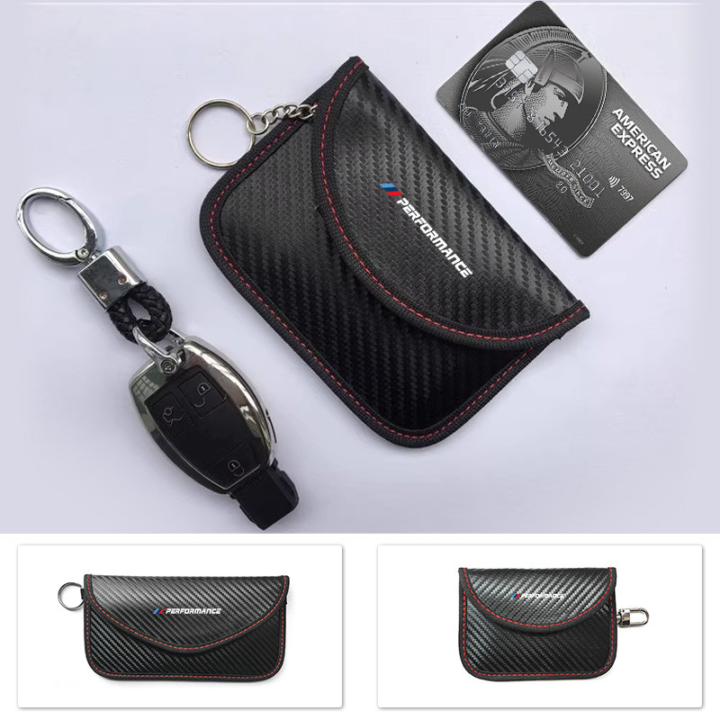 Jual IMPORT CAR RFID SHIELDING POCKET KEY BAGS SHIELD CASE FOR BMW 1 2 ...