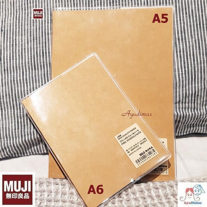 Jual MUJI Free Schedule Note / planner notebook / note book / agenda ...