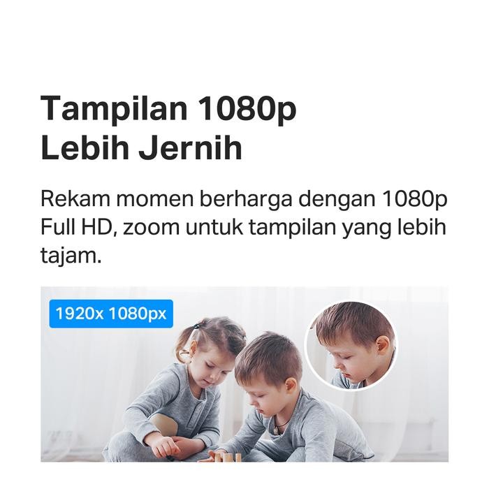 Jual Tapo C200 Ip Camera Cctv 2Mp Full Hd Indoor Pan Tilt Wifi 2 Way Audio | Shopee Indonesia