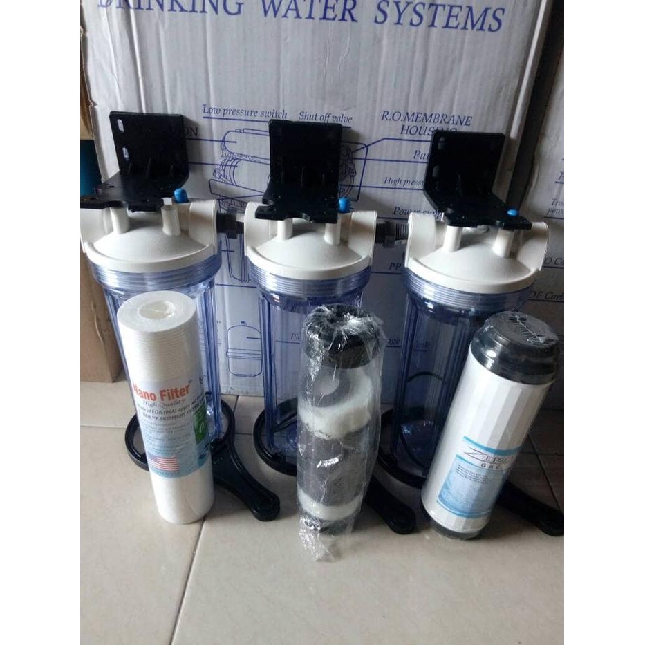 Jual PAKET FILTER AIR BERBESI (FEROLITE IMPORT) | Shopee Indonesia