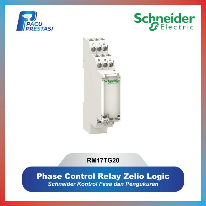 Jual Phase Control Relay Zelio Logic Kontrol Fasa Schneider Rm17Tg20 ...