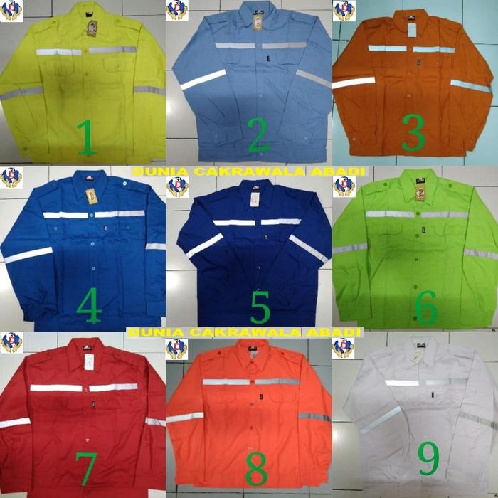Jual baju kerja safety / baju kerja proyek (TERBAIK) (TERBARU ...