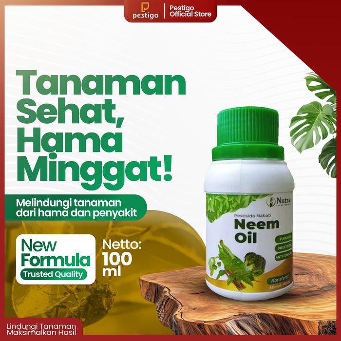 Jual ID'' PESTISIDA NABATI / MINYAK MIMBA / NEEM OIL 100 ML (NUTRA ...
