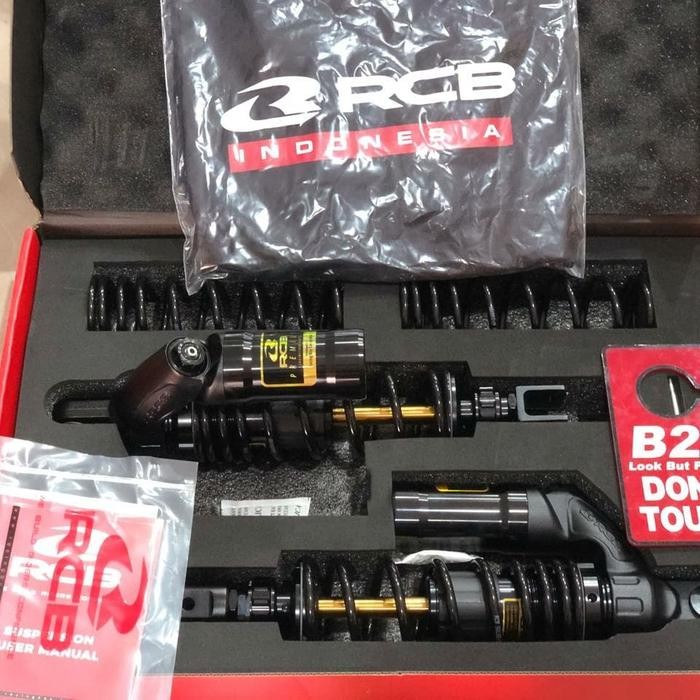 Jual SHOCK RCB VD SERIES MATIC N MAX 330MM DOBEL KLIK PER AS GOLD ...